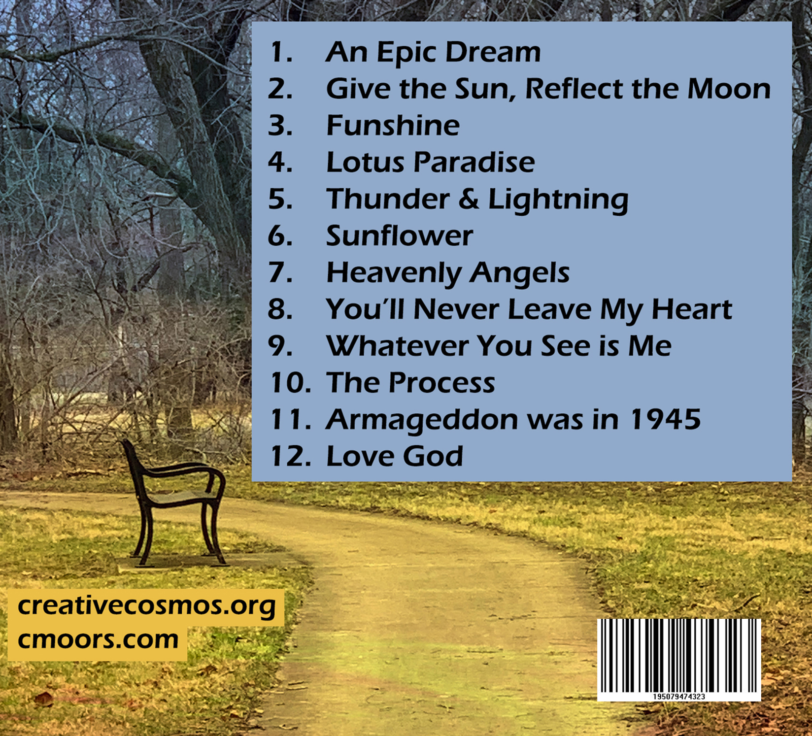 Creative Cosmos – by Christopher M. Moors